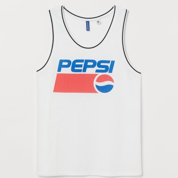 Pepsi | Shirts | Throwback Pepsi Logo Tank Top Adult Xl New | Poshmark